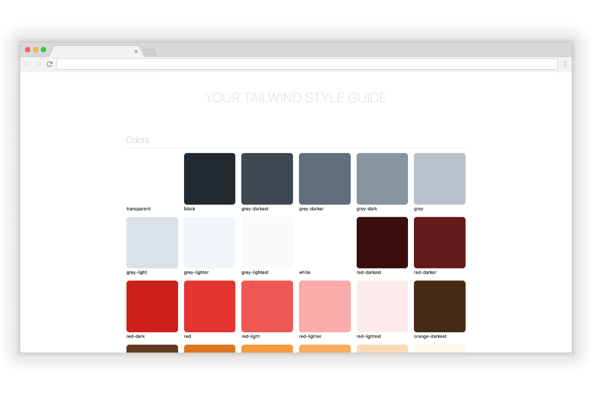 Laravel Mix Tailwind Styleguide Cdn By Jsdelivr A Free Fast And Reliable Open Source Cdn