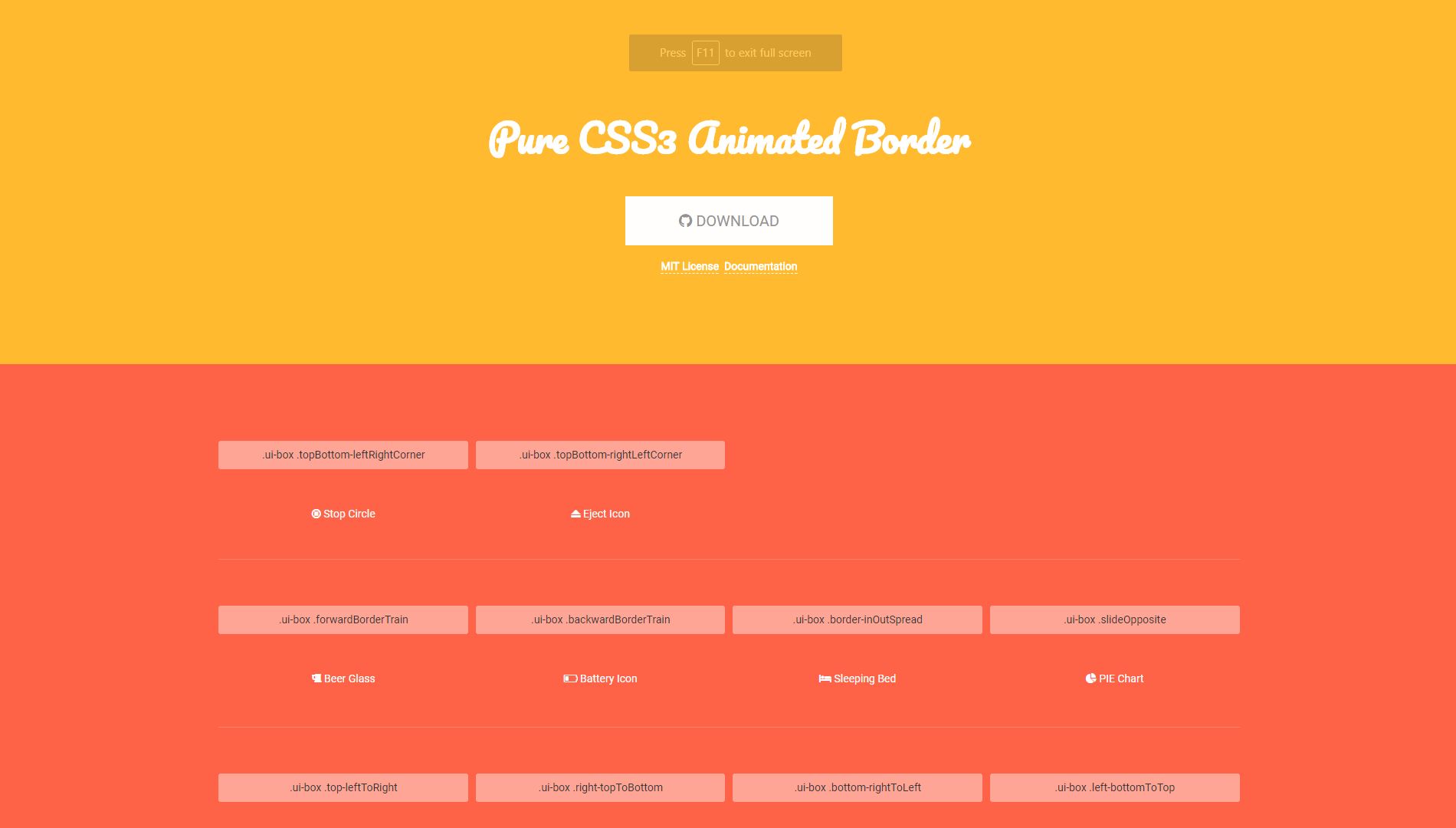 pure-css3-animated-border CDN by jsDelivr - A free, fast, and reliable Open Source CDN