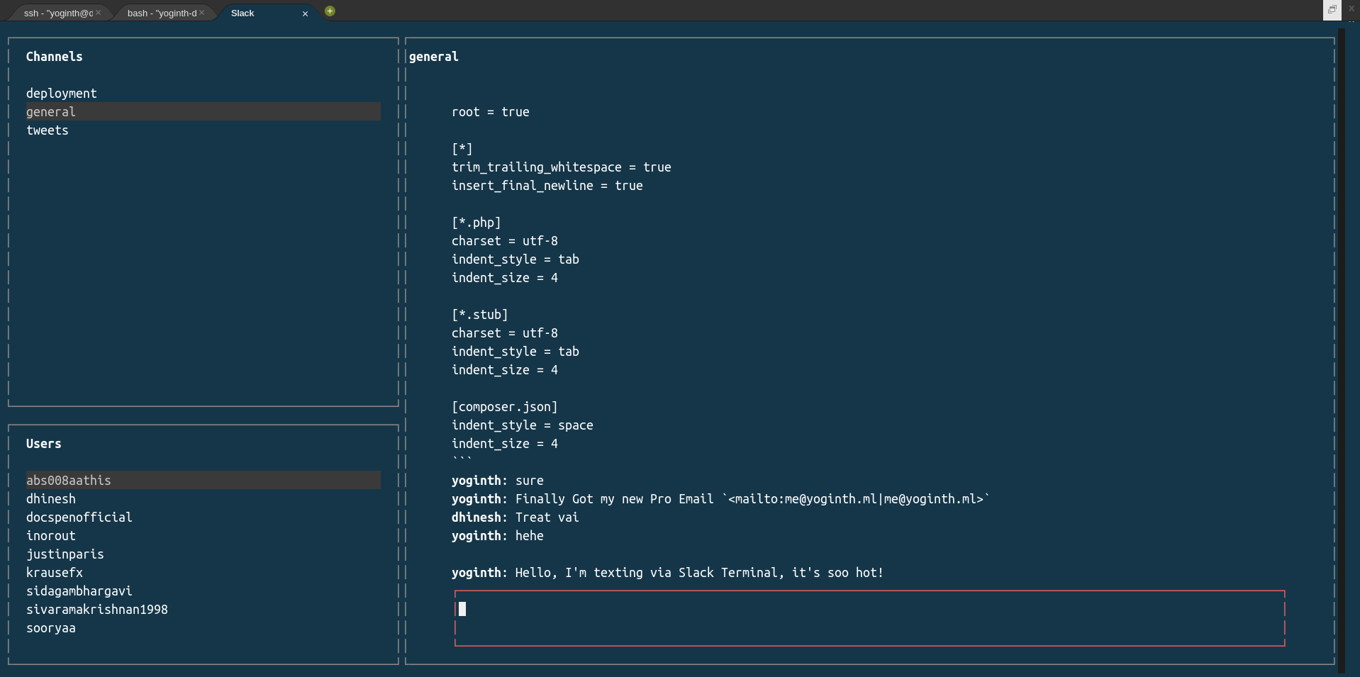 slack-terminal CDN by jsDelivr - A free, fast, and reliable Open Source CDN