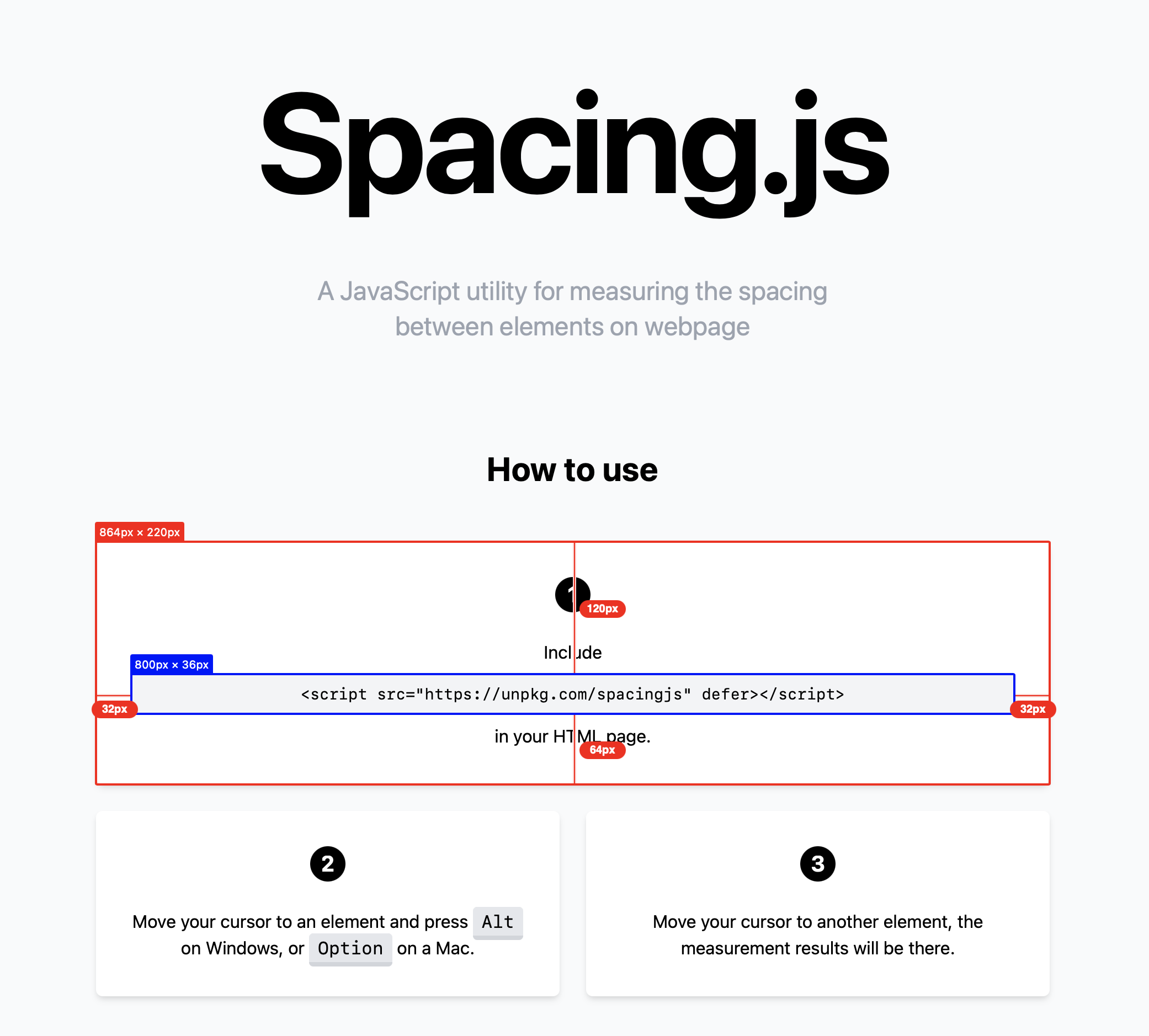 spacingjs CDN by jsDelivr - A free, fast, and reliable Open Source CDN