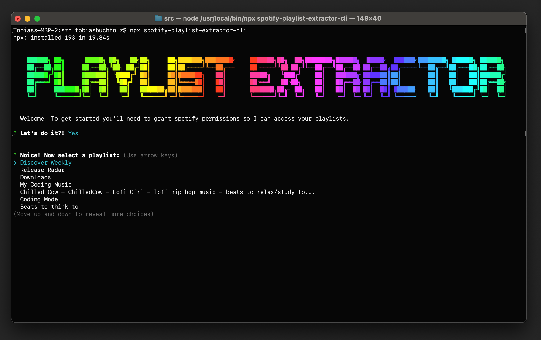 spotify-playlist-extractor-cli CDN by jsDelivr - A free, fast, and ...