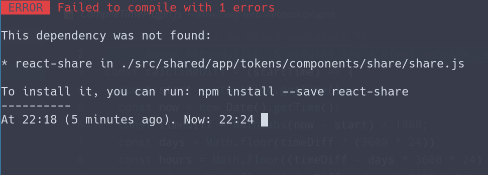 webpack-compiled-at-plugin CDN by jsDelivr - A free, fast, and reliable Open Source CDN
